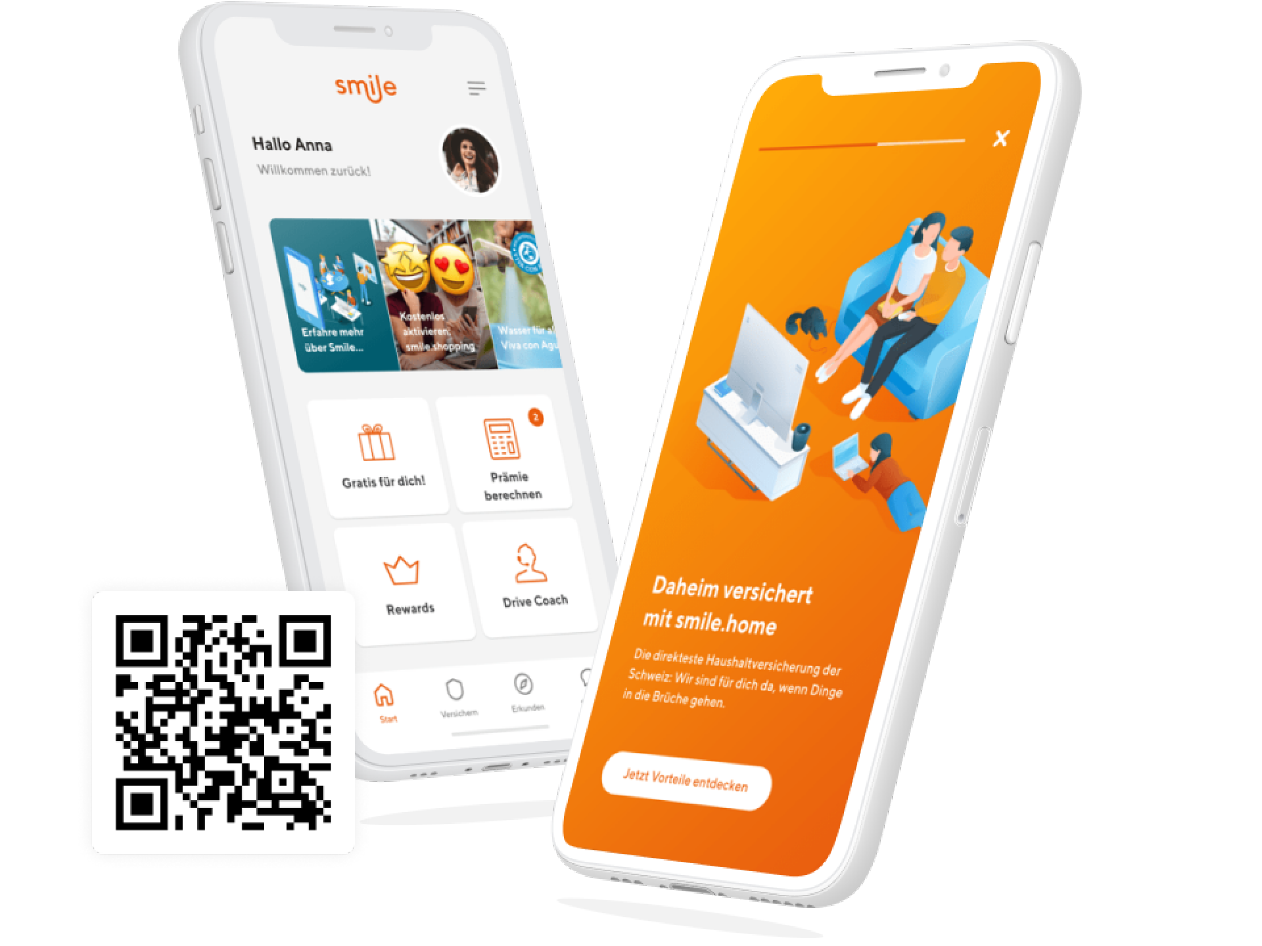 Smile App Smile Versicherung