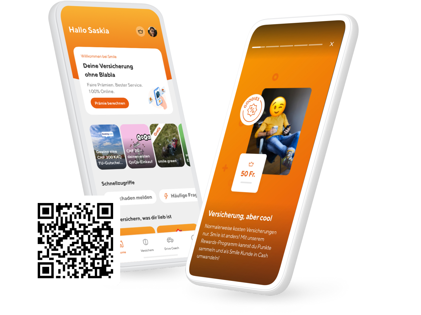 Smile App Smile Versicherung