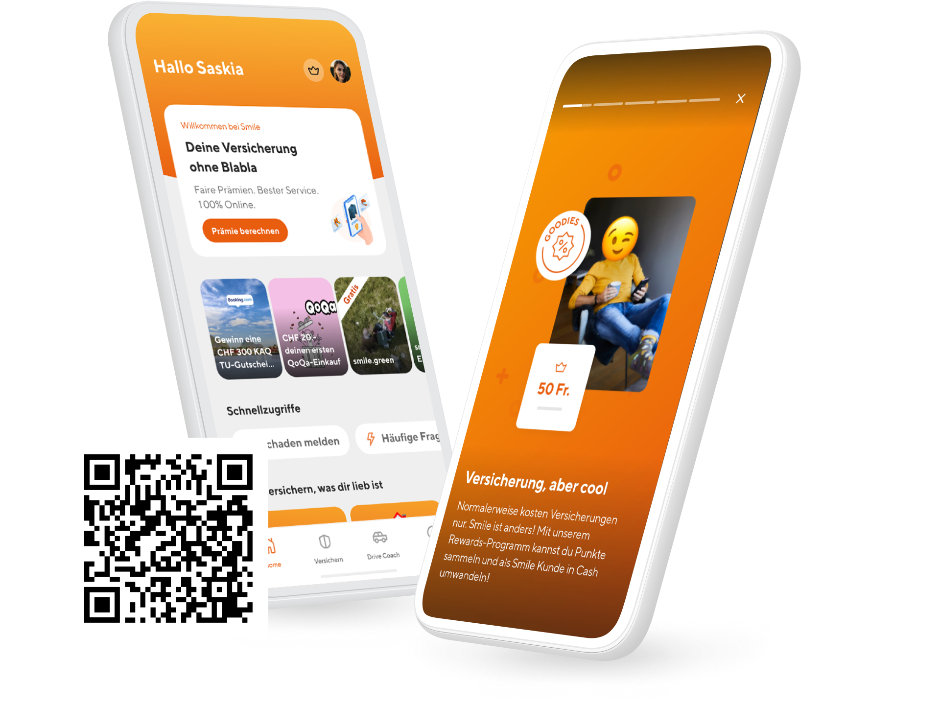 Smile App Smile Versicherung