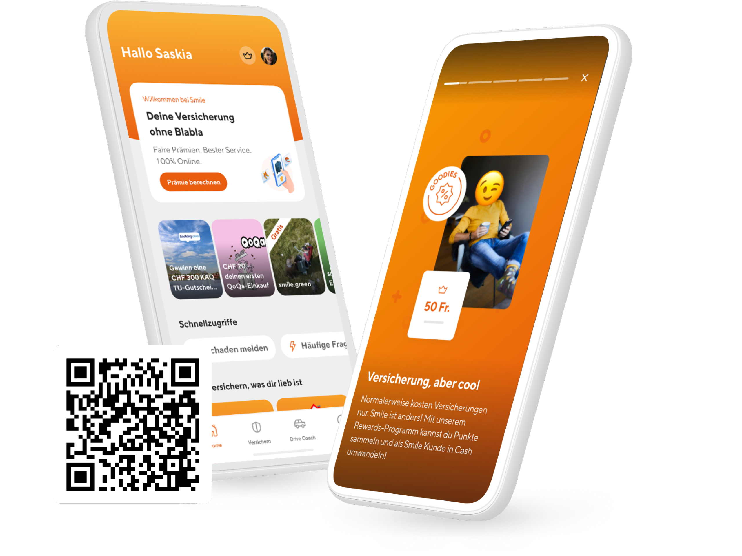 Smile App Smile Versicherung