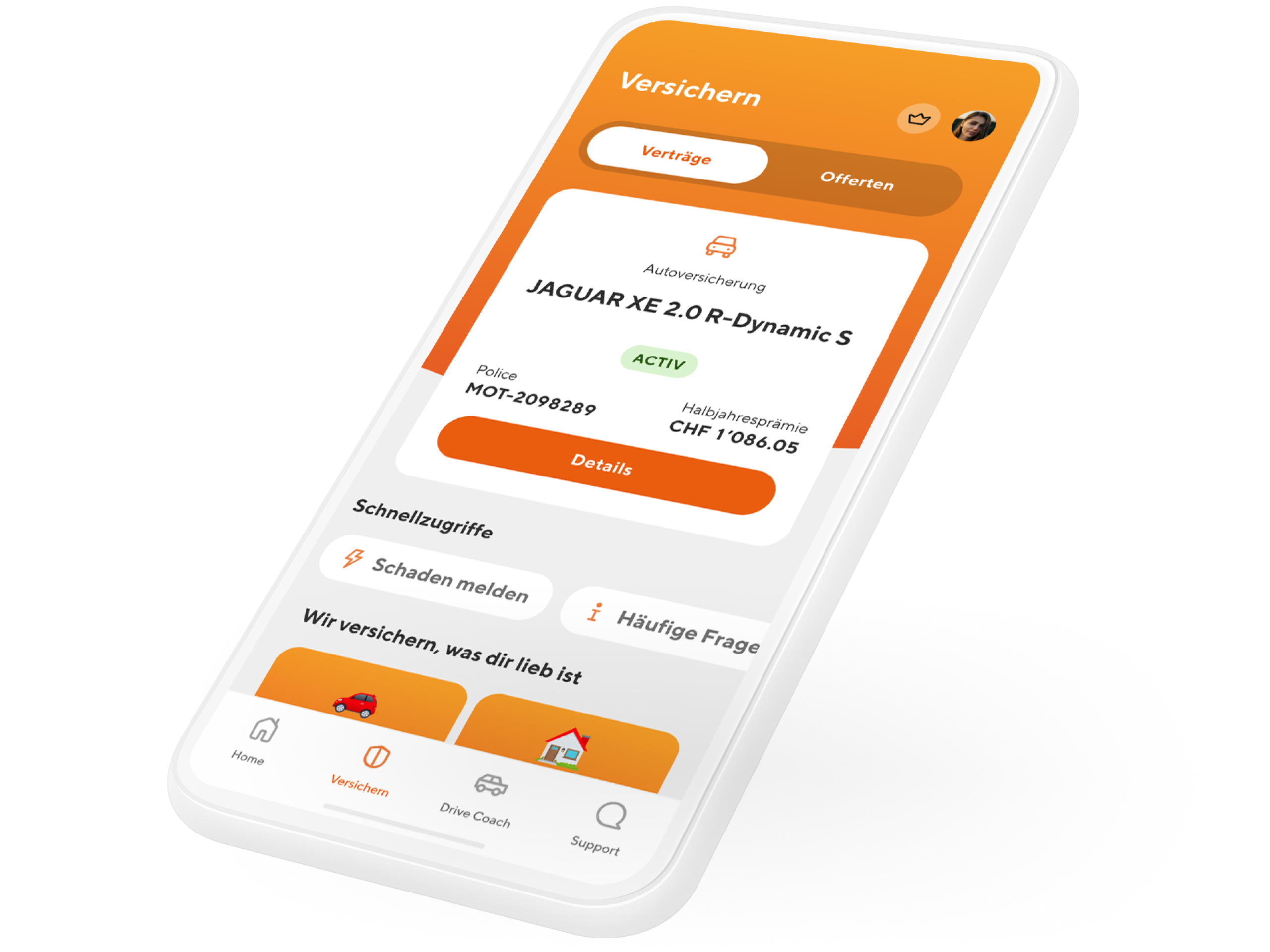 Smile App Smile Versicherung