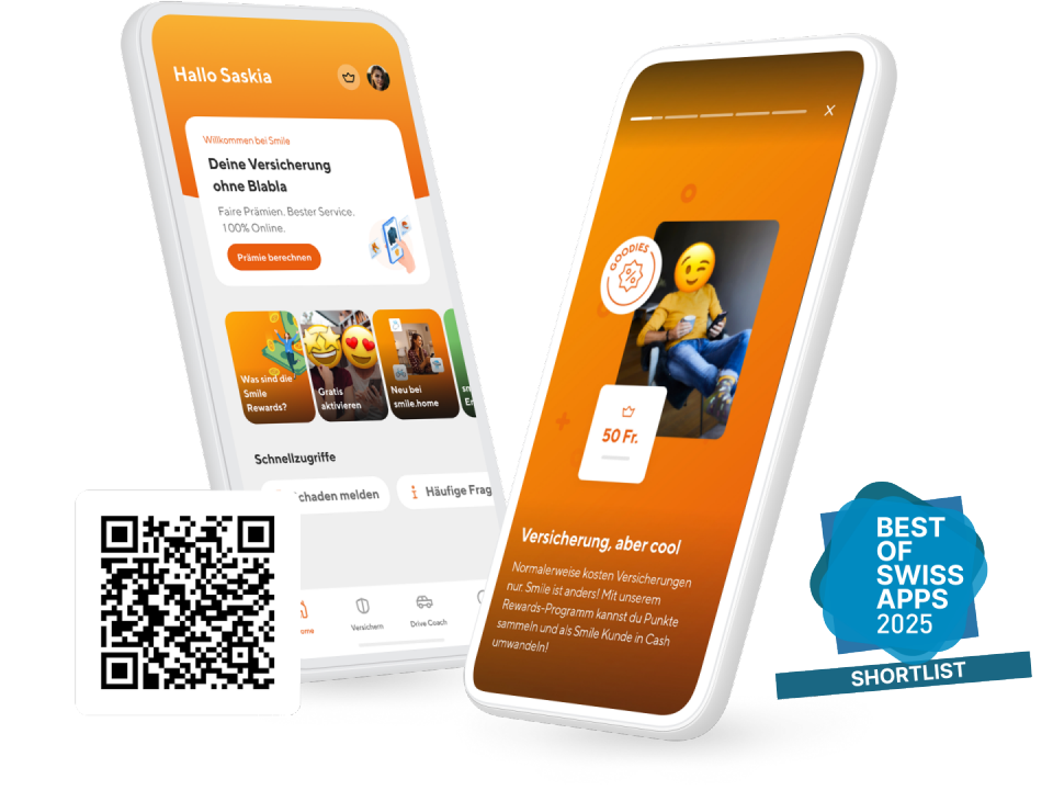 Smile App Smile Versicherung